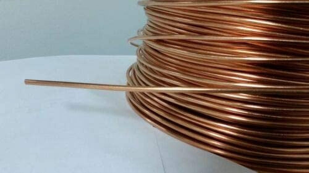 COLIBYOU Soft ANNEALED Ground Wire Solid Bare Copper 8 AWG 100 FEET ...