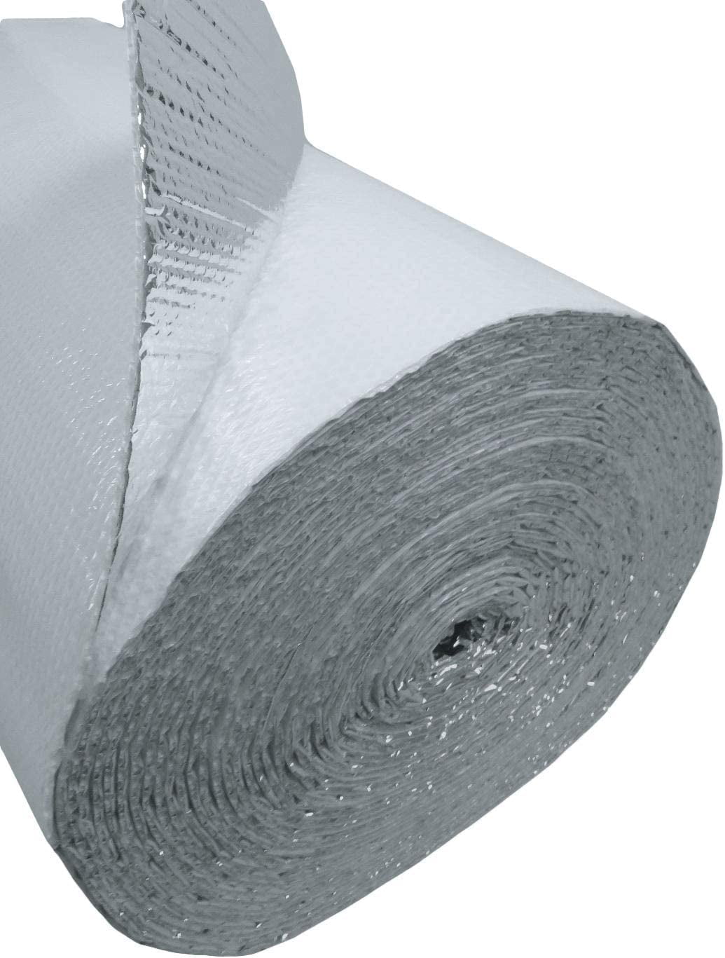COLL7AWS 48"x100' Double Bubble White Reflective Foil Insulation ...