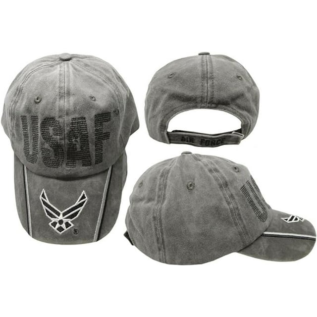 COLL7AWS Air Force Logo Cap Hat USAF Military American Armed Forces USA ...