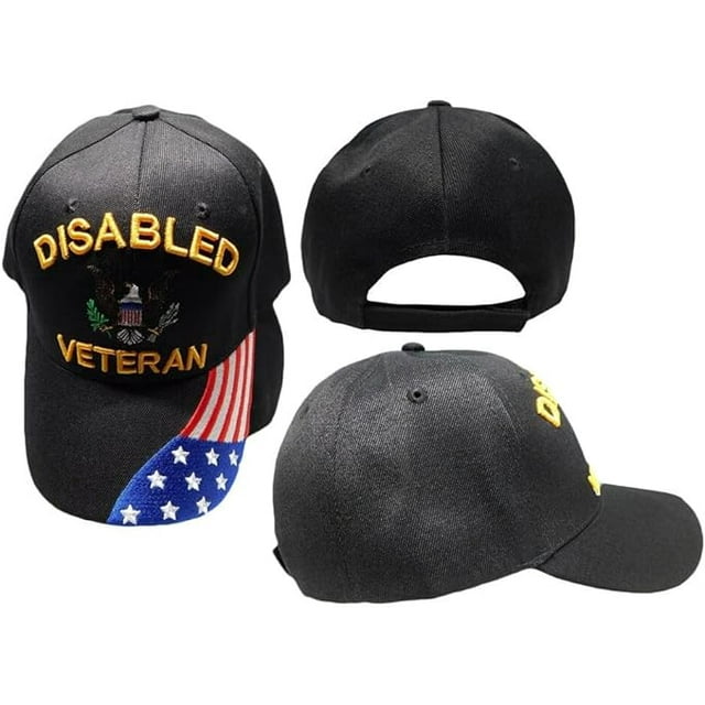 COLL7AWS Disabled Veteran Military Hat Baseball Cap (Your Service is ...