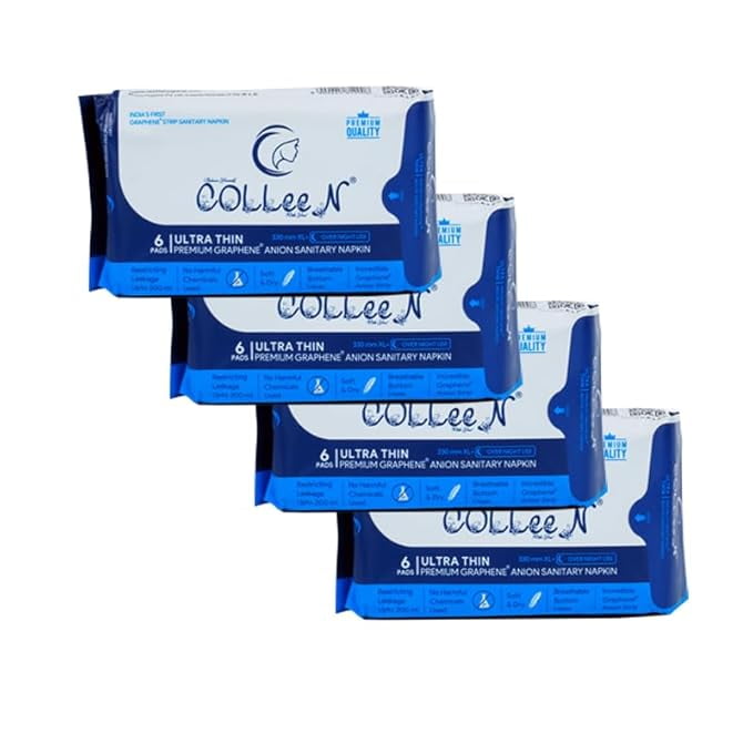 COLLEEN PREMIUM GRAPHENE ANION SANITARY NAPKINS XL+ 330mm || 6 pad ...