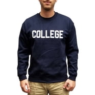 Animal House 'College' Crew Neck Sweatshirt-Navy-medium - Walmart.com