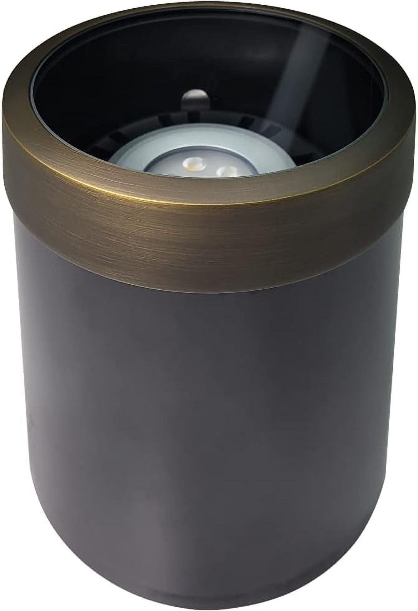 COLOER Large In-Ground Well Light, LED Outdoor Low Voltage Pathway ...