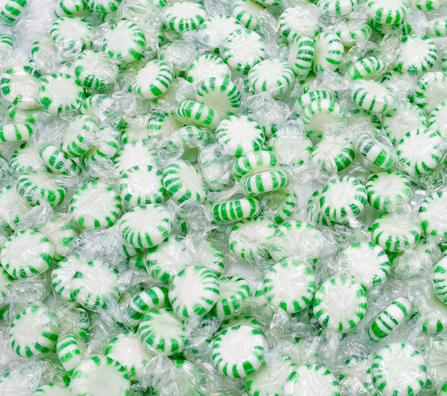 Colombina Starlight Mints Hard Candy, Spearmint Flavor, 1 lb Bulk Bag ...
