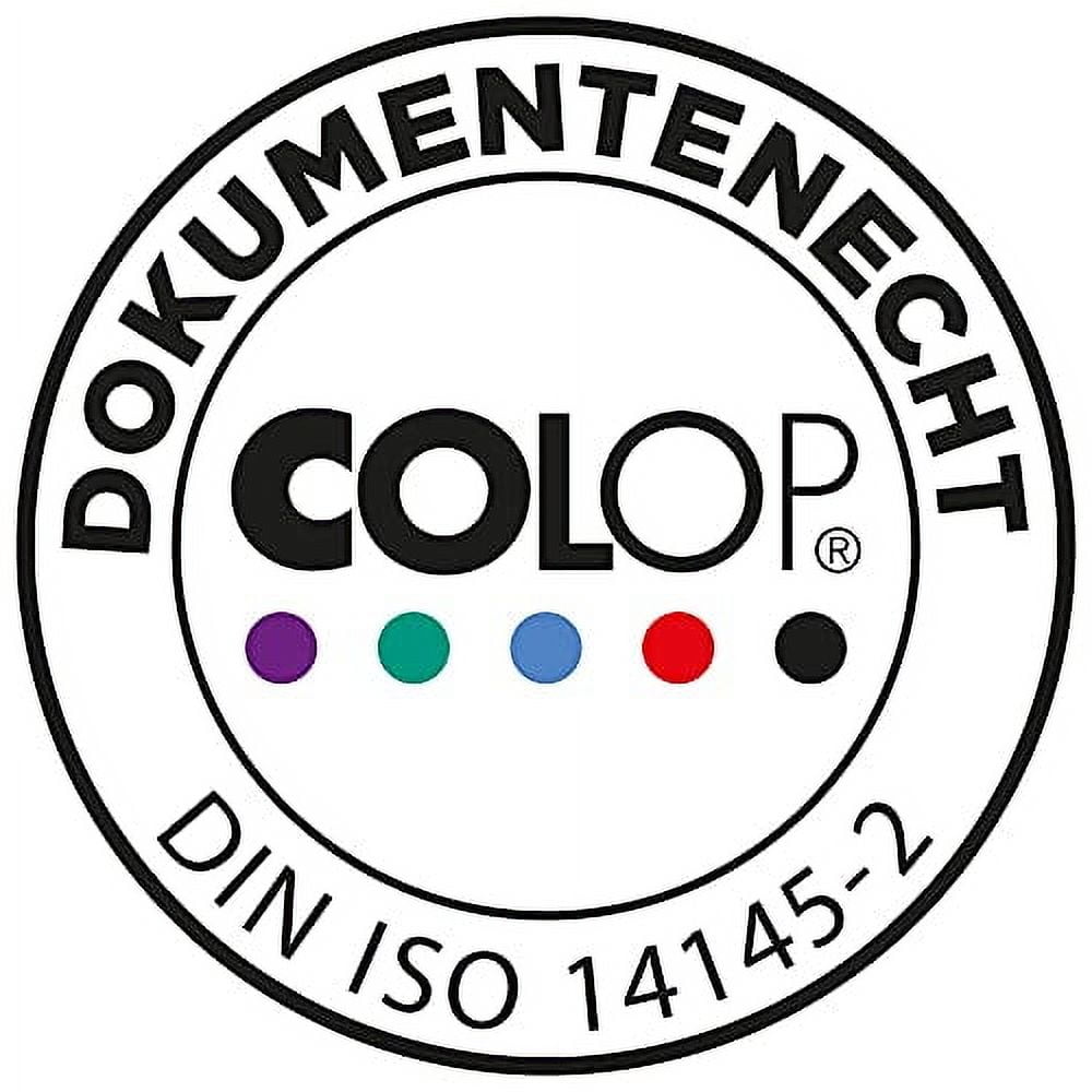 COLOP E/60 Replacement Ink Pads for Stamp - Black (Pack of 2) - Walmart.com