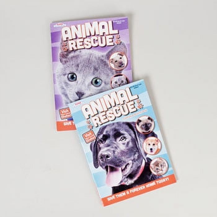 COLOR/ACTIVITY BOOK ANIMAL RESCUE 96PG IN PDQ 2ASSTD, Case Pack of 24 ...
