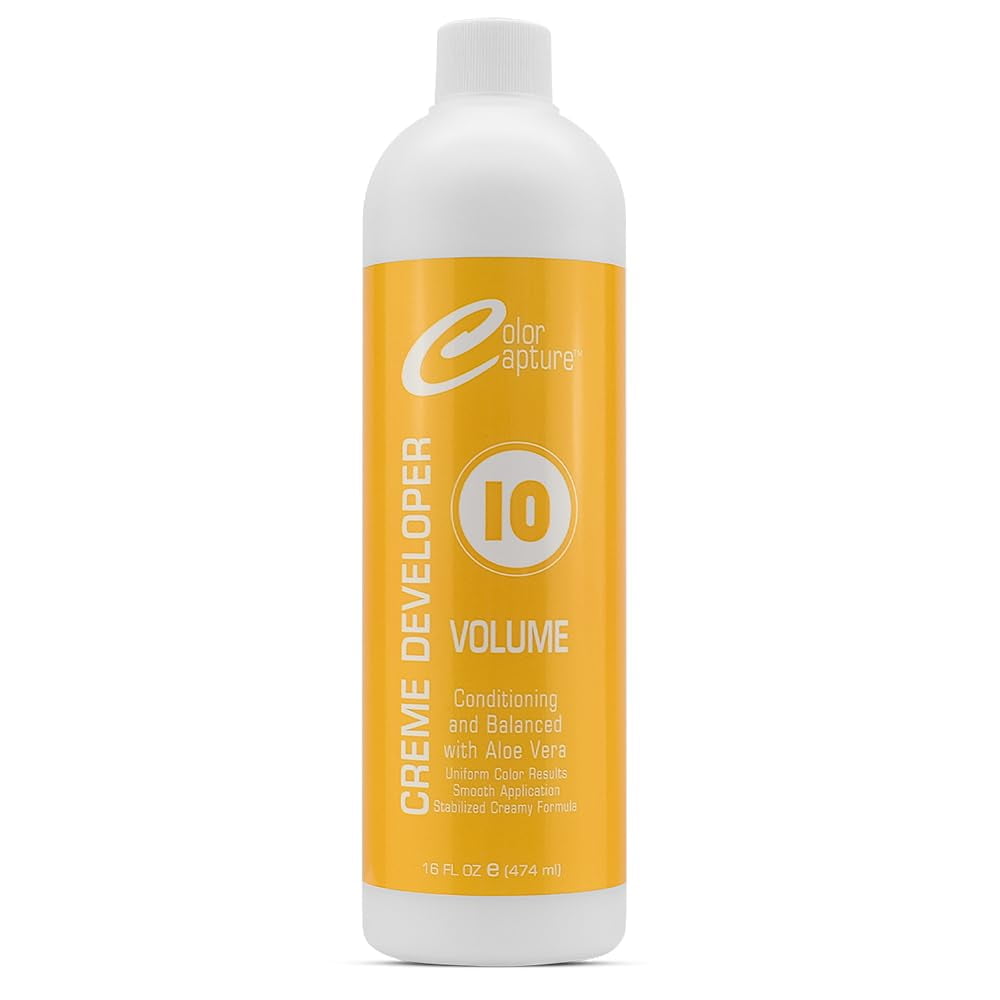 COLOR CAPTURE - Cream Developer, 10 Vol, Hair Color Enhancer - 16 ...