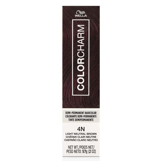 Wella COLOR CHARM DEMI-PERMANENT COLOR - 4N-4/00 - Walmart.com
