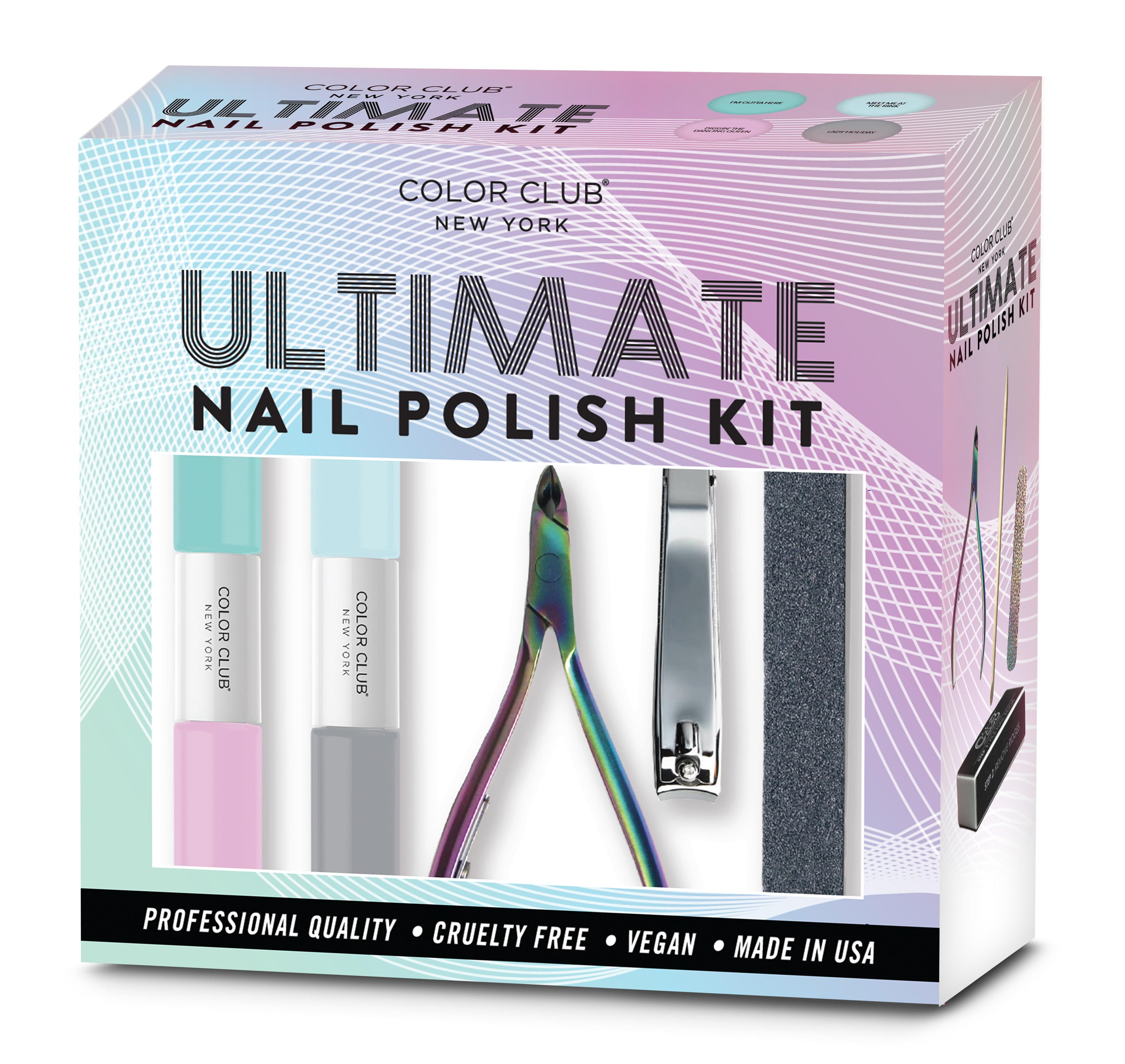 COLOR CLUB ULTIMATE POLISH KIT, WARM ASSORTMENT - Walmart.com