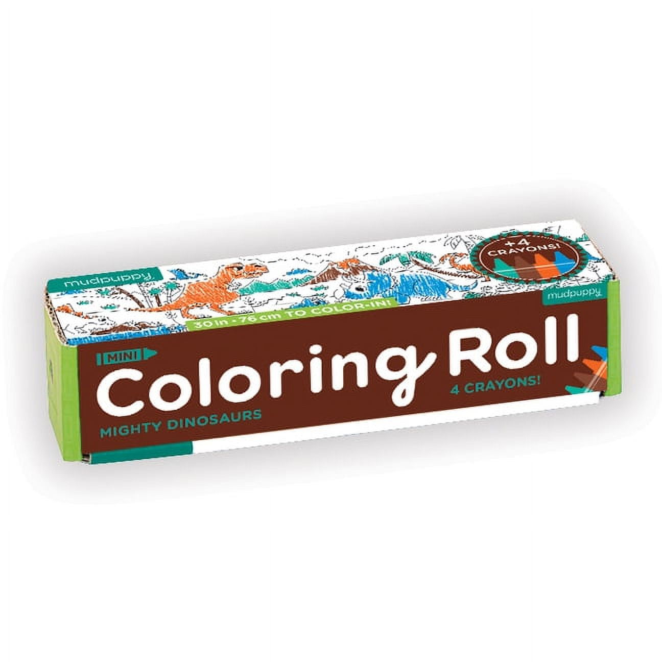Mighty Dinosaurs Mini Coloring Roll - Walmart.com