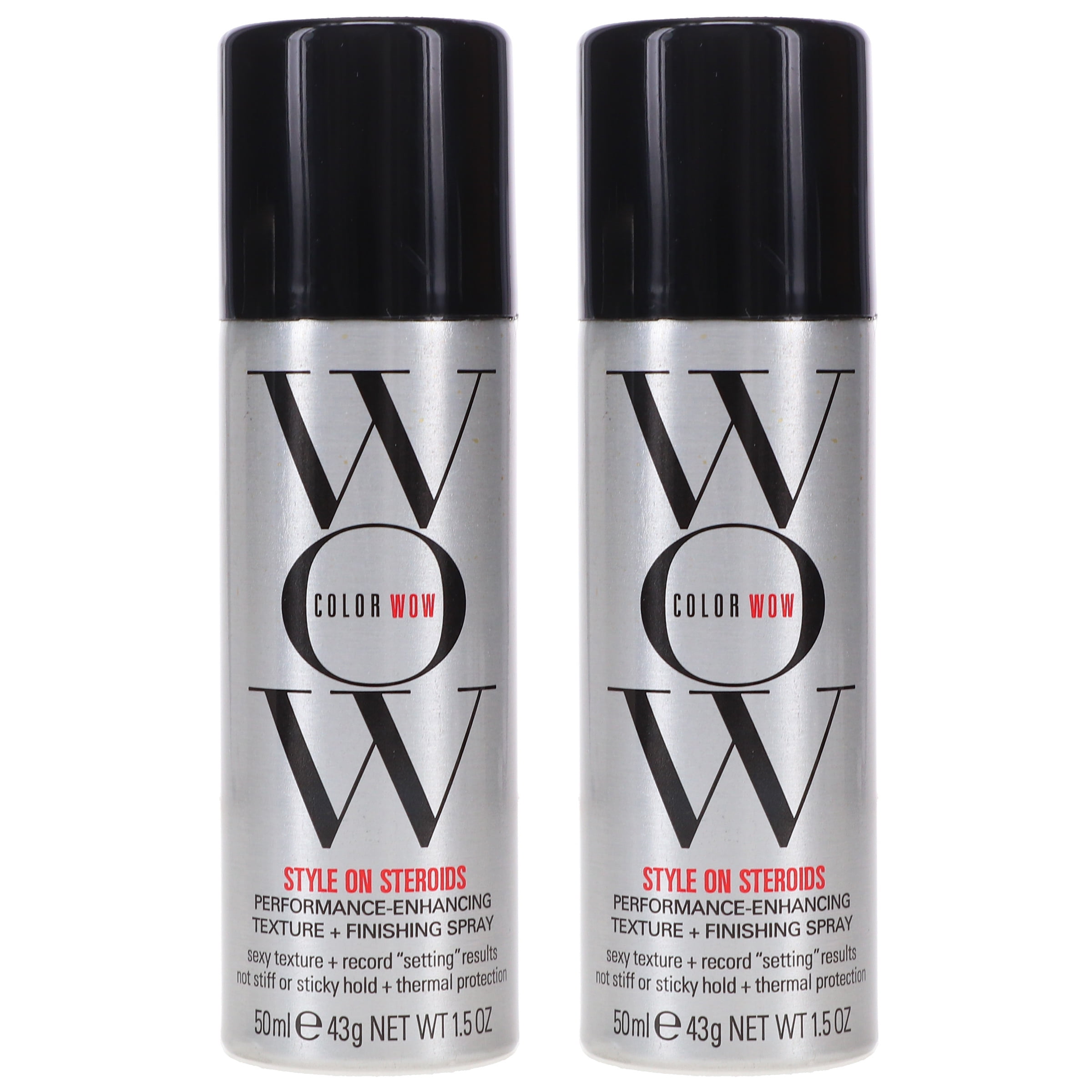 Color Wow Style on Steroids 1.5 oz 2 Pack Hair Texturizing Spray for ...