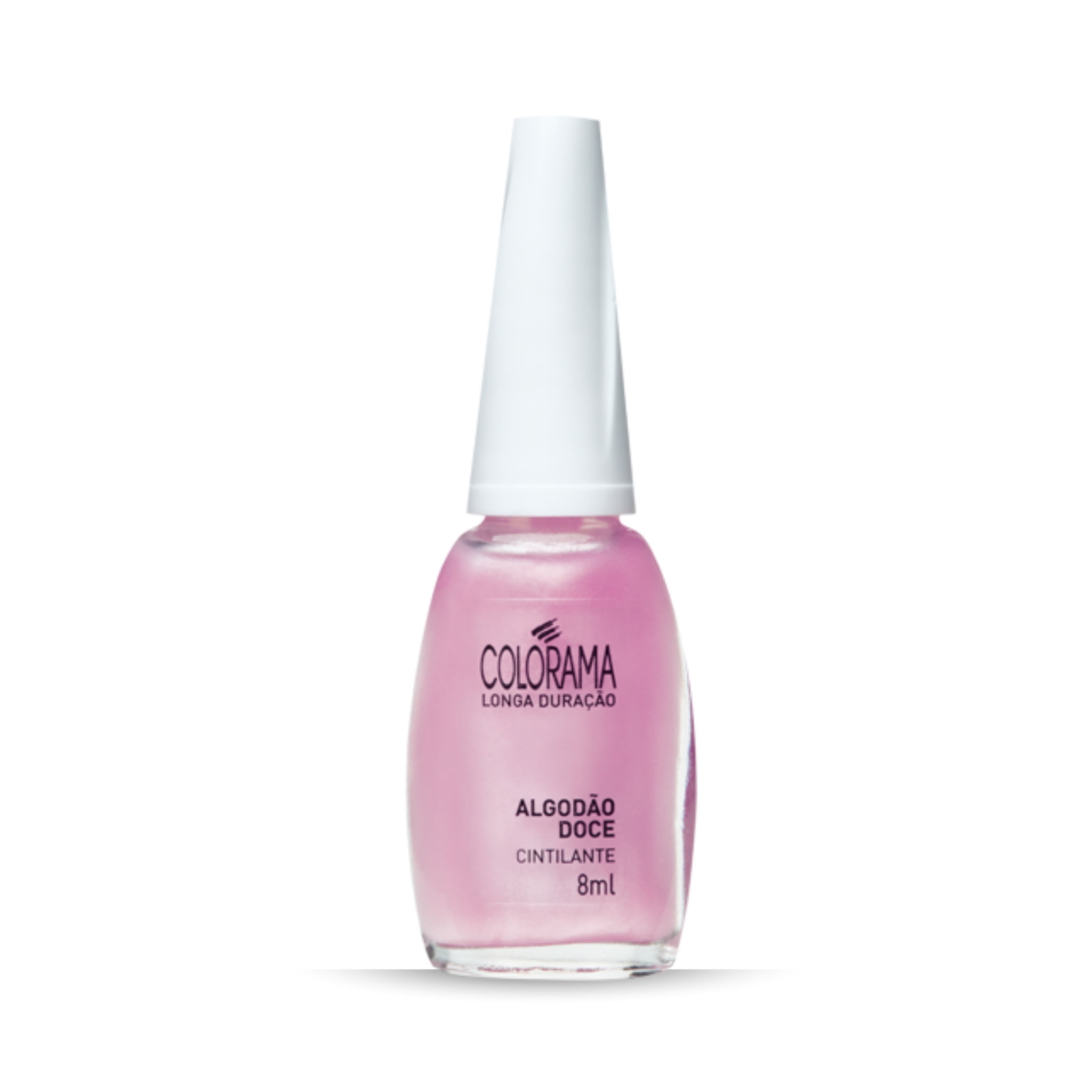 COLORAMA Regular Nail Polish Shimmering Pink Cotton Candy 8 ml ...