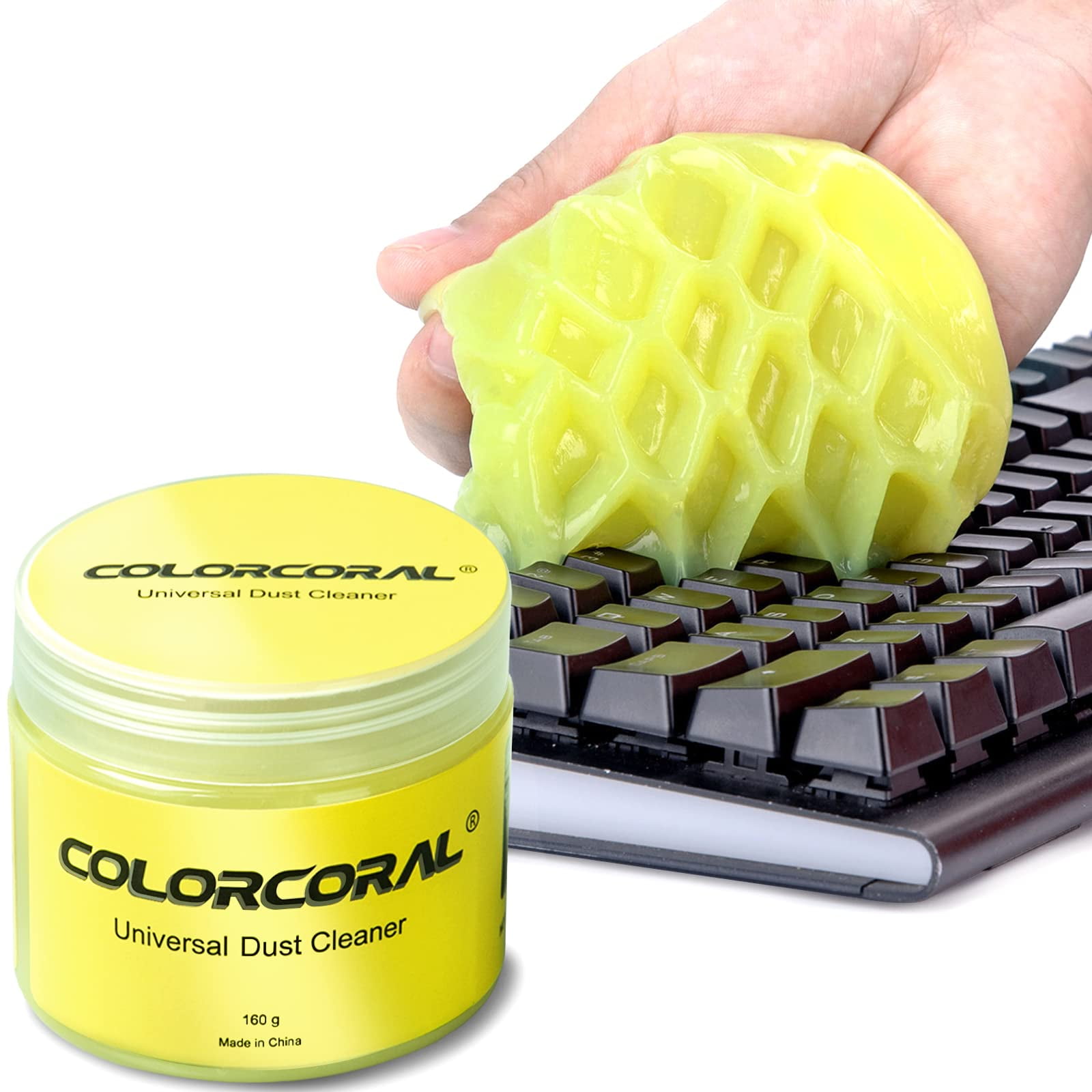 COLORCORAL Cleaning Gel Universal Dust Cleaner for PC Keyboard Car ...