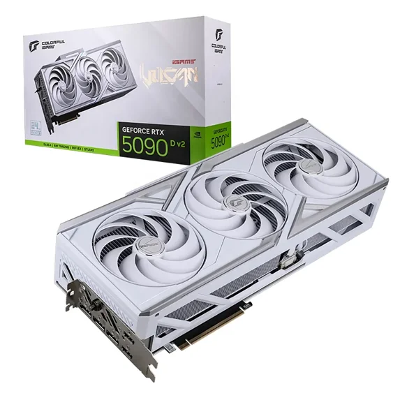 COLORFUL iGame RTX 5090 D v2 Vulcan W OC 24GB PCIE 5.0 GDDR7 512 BIT ...