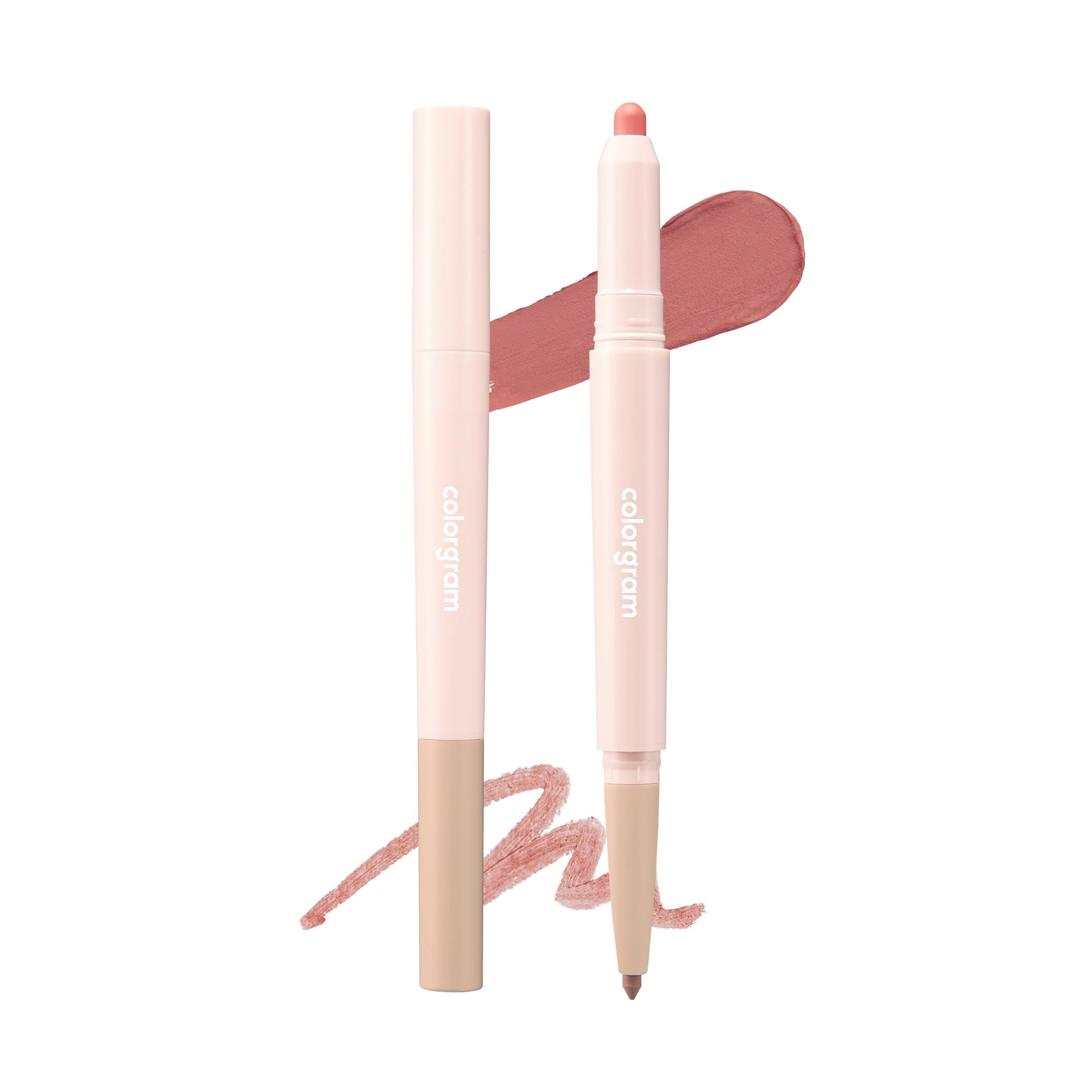 COLORGRAM All In One Over-Lip Maker 01 Warm Peach | Versatile Lip Liner ...