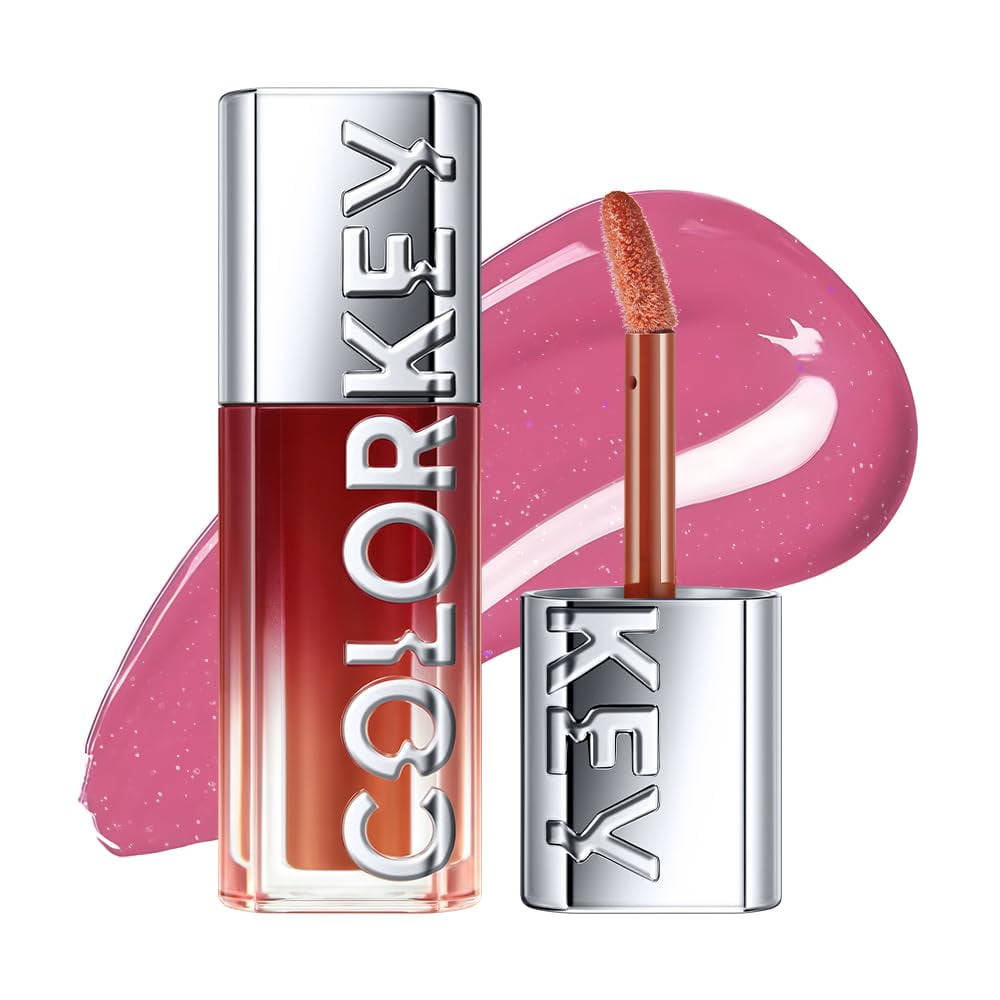 COLORKEY 3D Plump Oil Lip Gloss | High-shine Finish | Mild and non ...