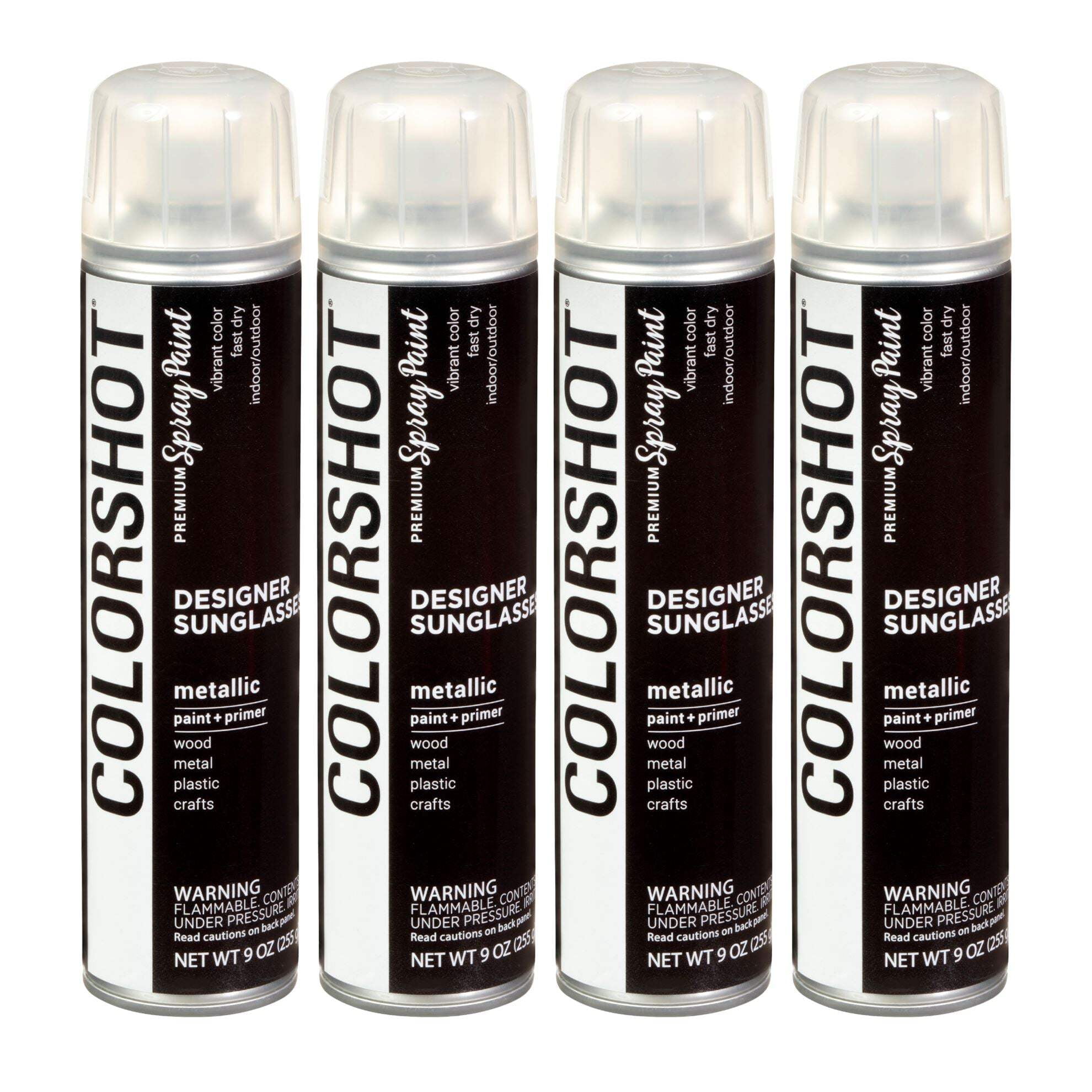 COLORSHOT Metallic Spray Paint Designer Sunglasses (Oil Rubbed Bronze ...