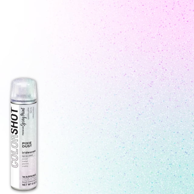 COLORSHOT Premium Multi-Surface Iridescent Multicolor Gloss Pixie Dust ...