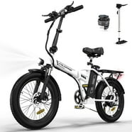 Hyper 20in Ultra 40 Step-Thru Electric Bike, 250W E-Bike Motor, Fat ...