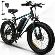 "Ridstar 1500W 33MPH E-Bike, 48V 20AH Removable Battery, 20"" Fat Tire, 7-Speed for Off Road ...
