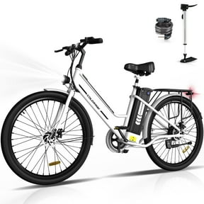 ESKUTE White Electric Bike for Adults - Peak 1500W Brushless Motor ...