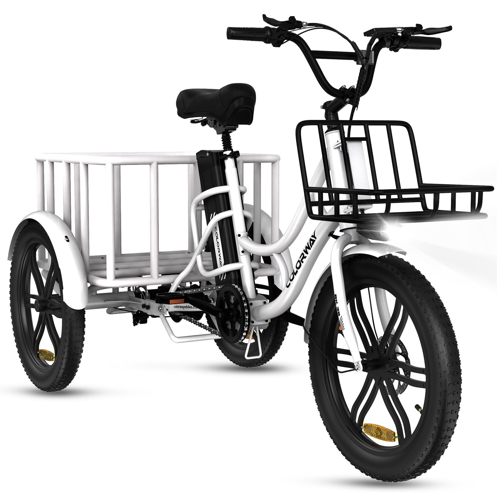 COLORWAY Electric Cargo Bike for Adult, 750W Macao | Ubuy