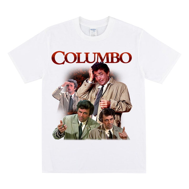 COLUMBO Homage T-shirt, There's Just One More Thing, Lt Columbo ...