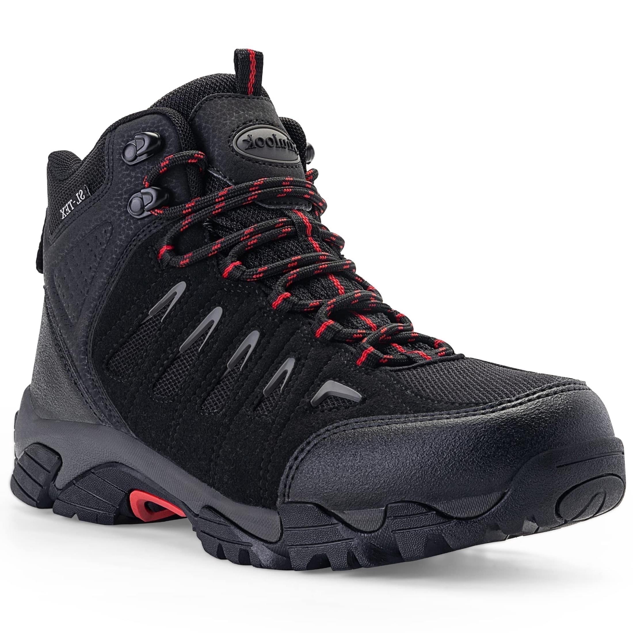 COM STAR Men’s Hiking Boots Lightweight Outdoor Trekking Shoes Mid ...
