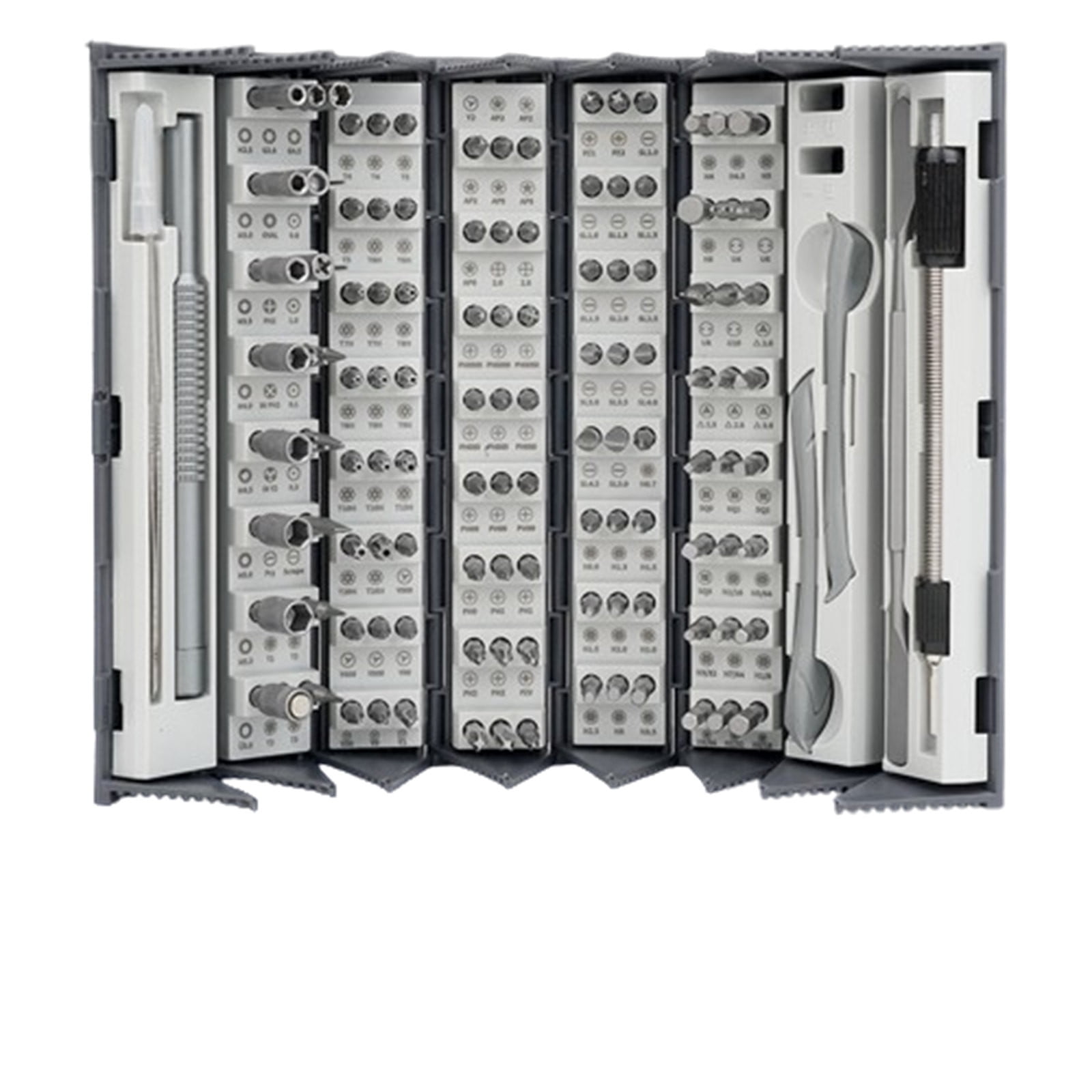 COM1950s 128-In-1 Precision Screwdriver Set with Magnetic Bits ...