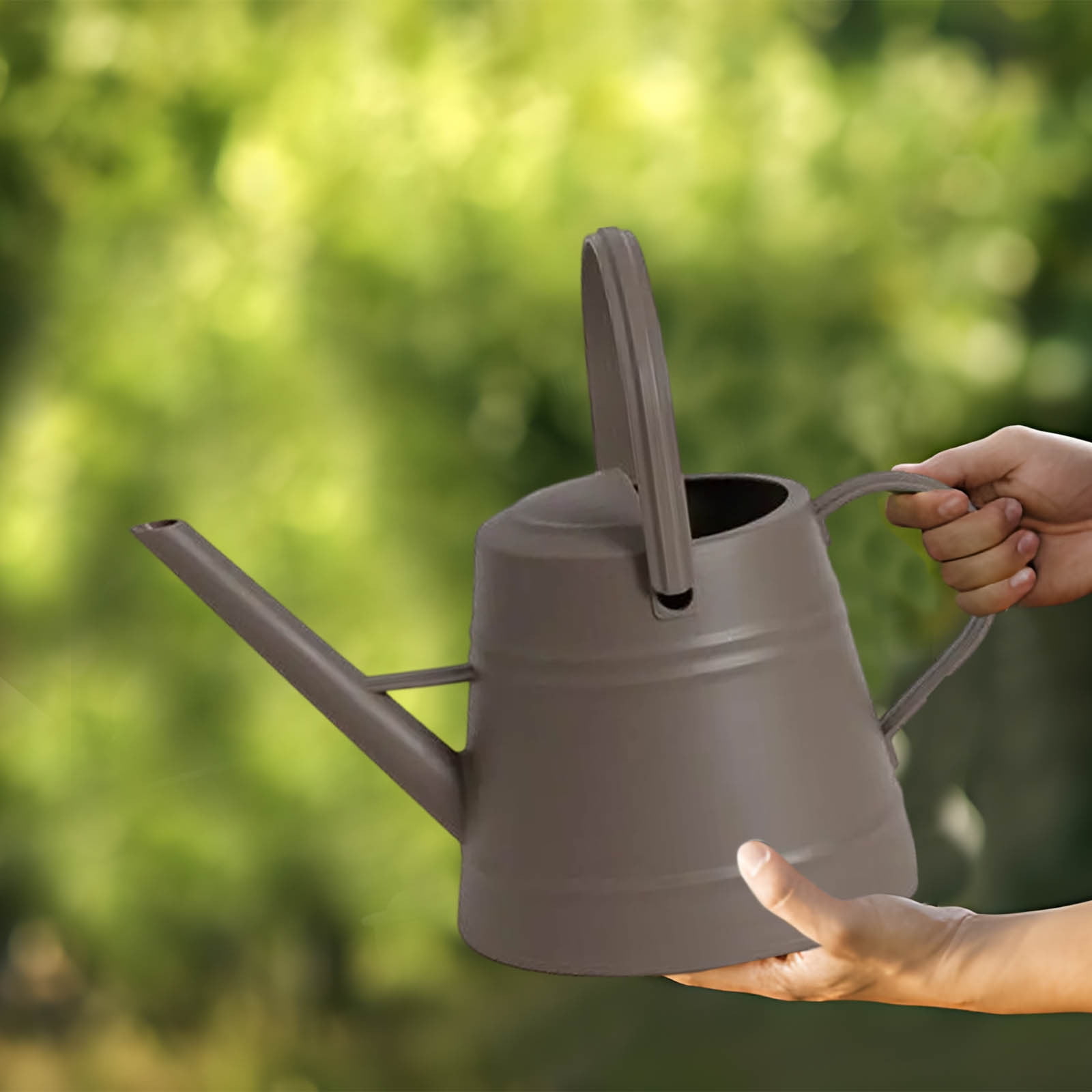 COM1950s 128oz Plastic Watering Can with Locking Handle & Extra-Long ...