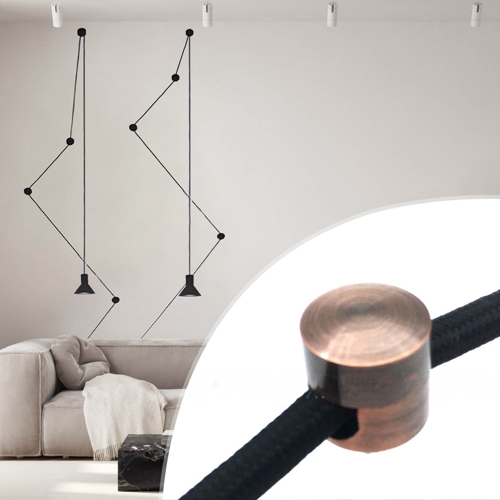 COM1950s 2025 New Cable Anchors for Desk Organization Gold | Premium ...