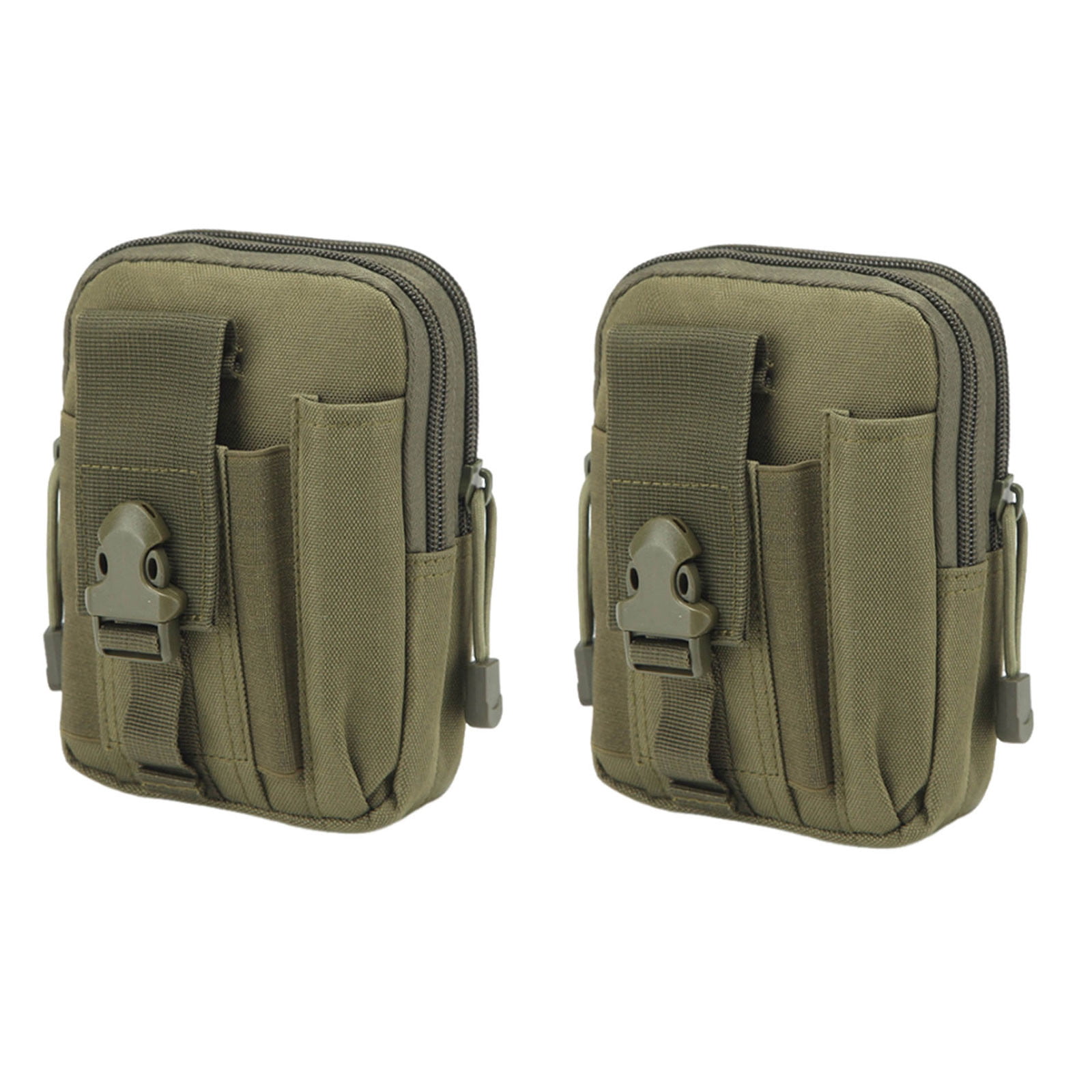 COM1950s 2Pcs Outdoor Military Sports Tactic Waist Bag Sports Strategy ...