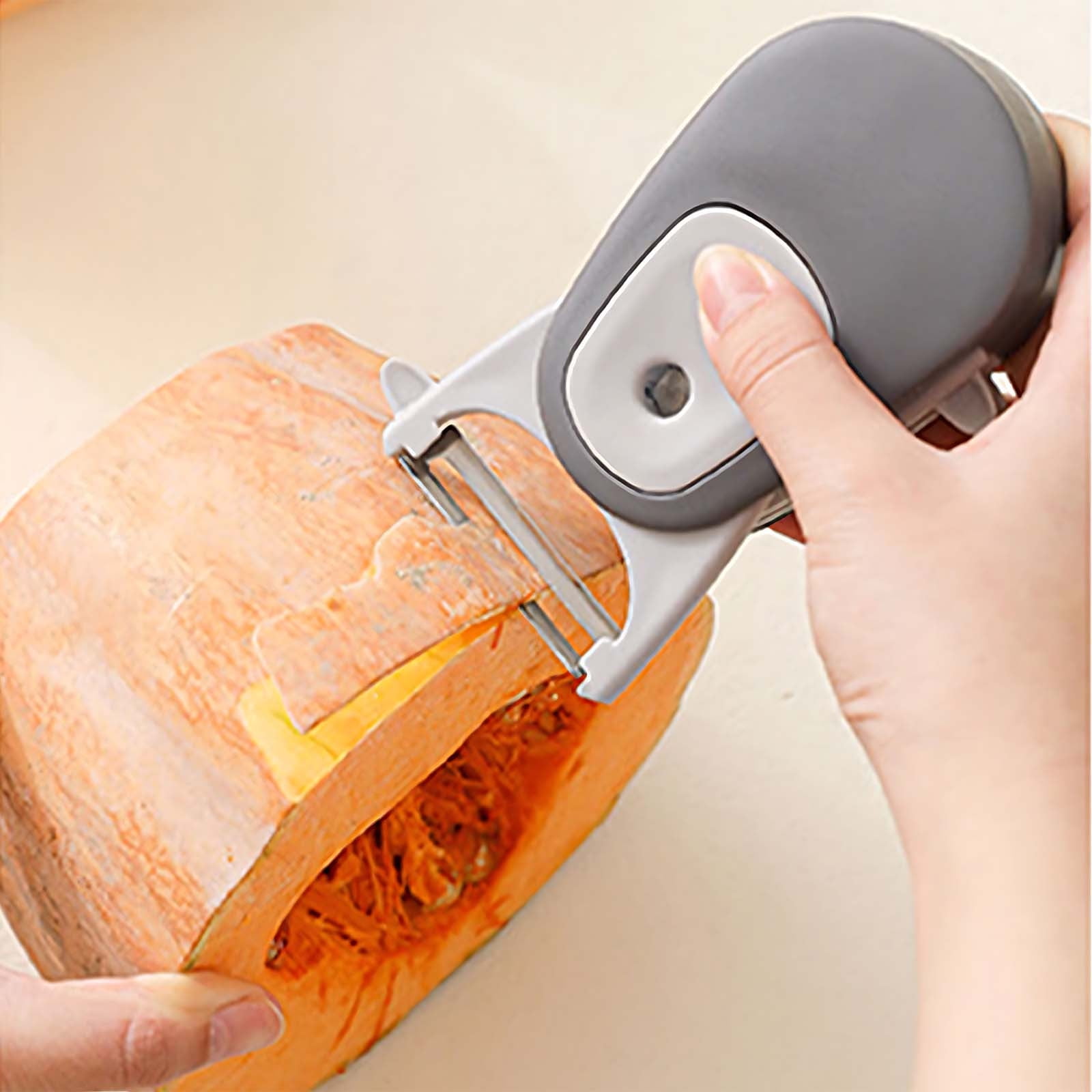 COM1950s 3-In-1 Peeler Tool,Stainless Steel Vegetable Fruit Scraper ...