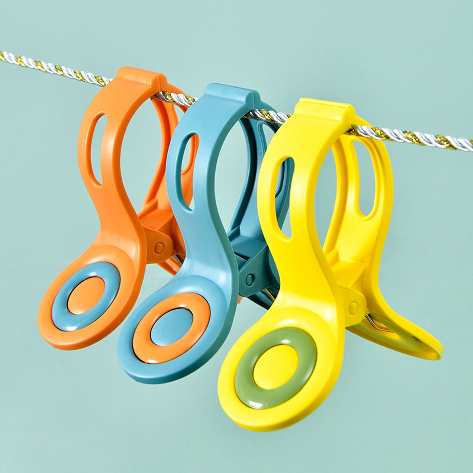 COM1950s 3 Pack Beach Chair Towel Clips-Cruise Essentials, Pool Chair ...