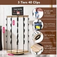 COM1950s 360 Degree Rotating Snack Display Stand, Space Saving ...
