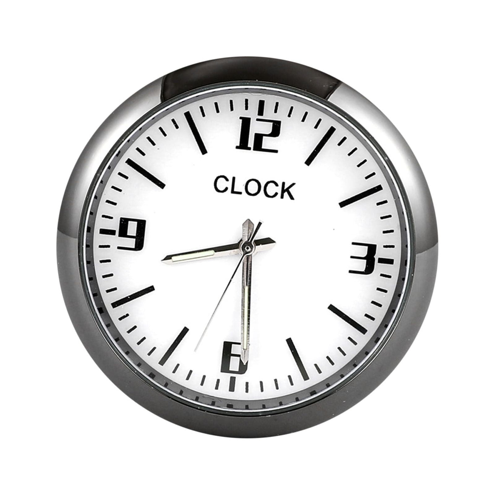 COM1950s 4Inch Dashboard Fluorescent Clock - Mini Car Sticked To Watch ...