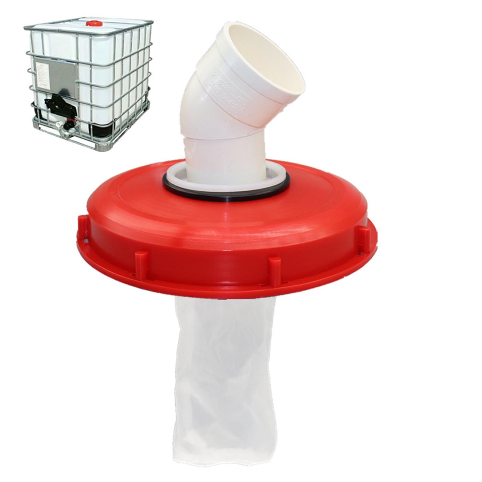 COM1950s 9.6In Ibc Tote Drum Filter with Dn150/Dn225 Bsp Thread,High ...