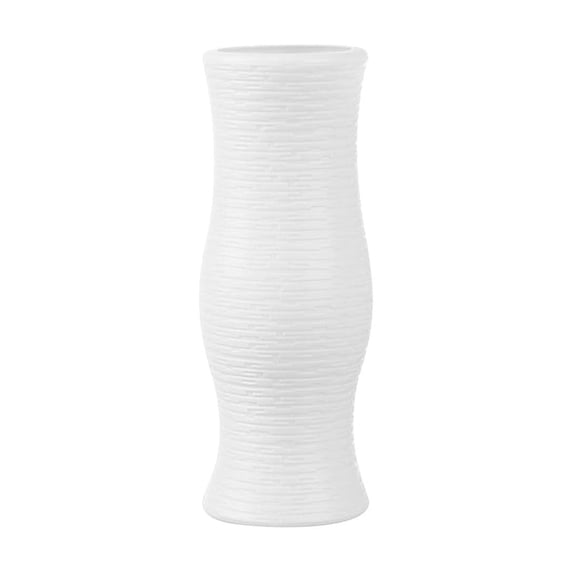 COM1950s Artificial Flowers Vase, Decorative Flower Vase for Home Decor ...