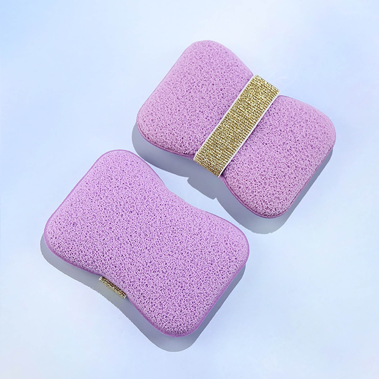 COM1950s Bath Sponge with Built-In Soap Pocket,Gentle Exfoliating ...