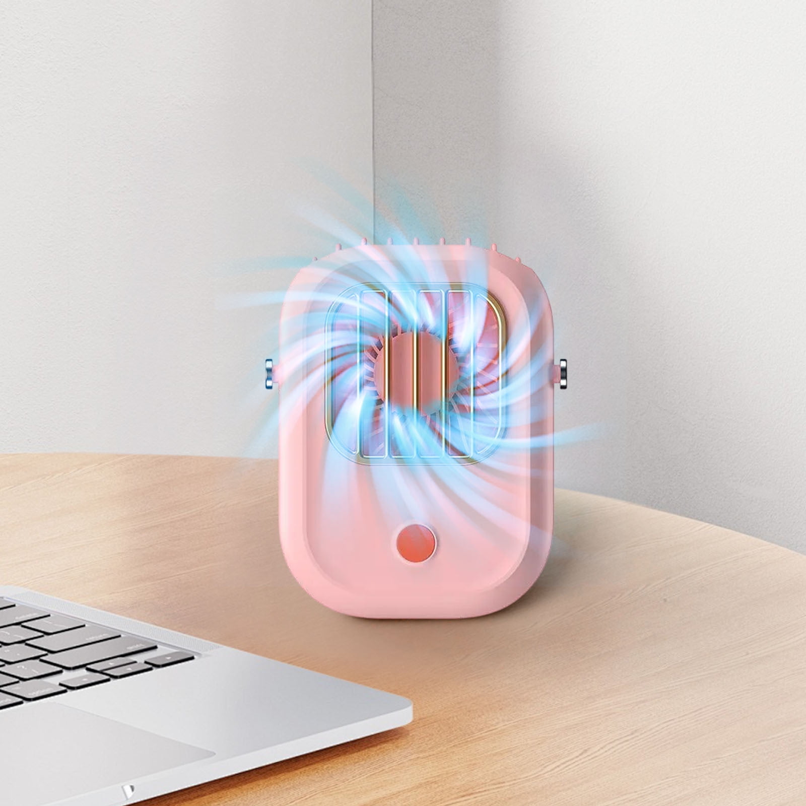 COM1950s Bladeless Neck Fan,Usb Rechargeable Portable and Silent ...