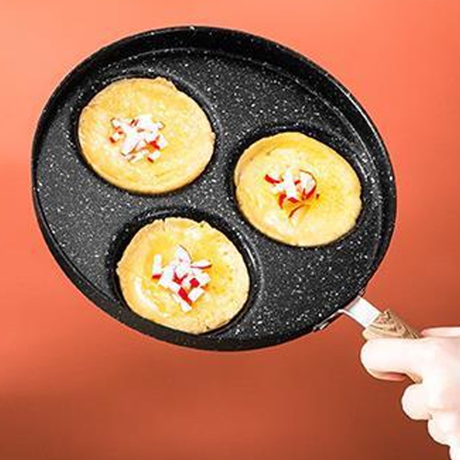 COM1950s Cast Iron Skillet with Long Cool Handle and Hanging Storage,15 ...