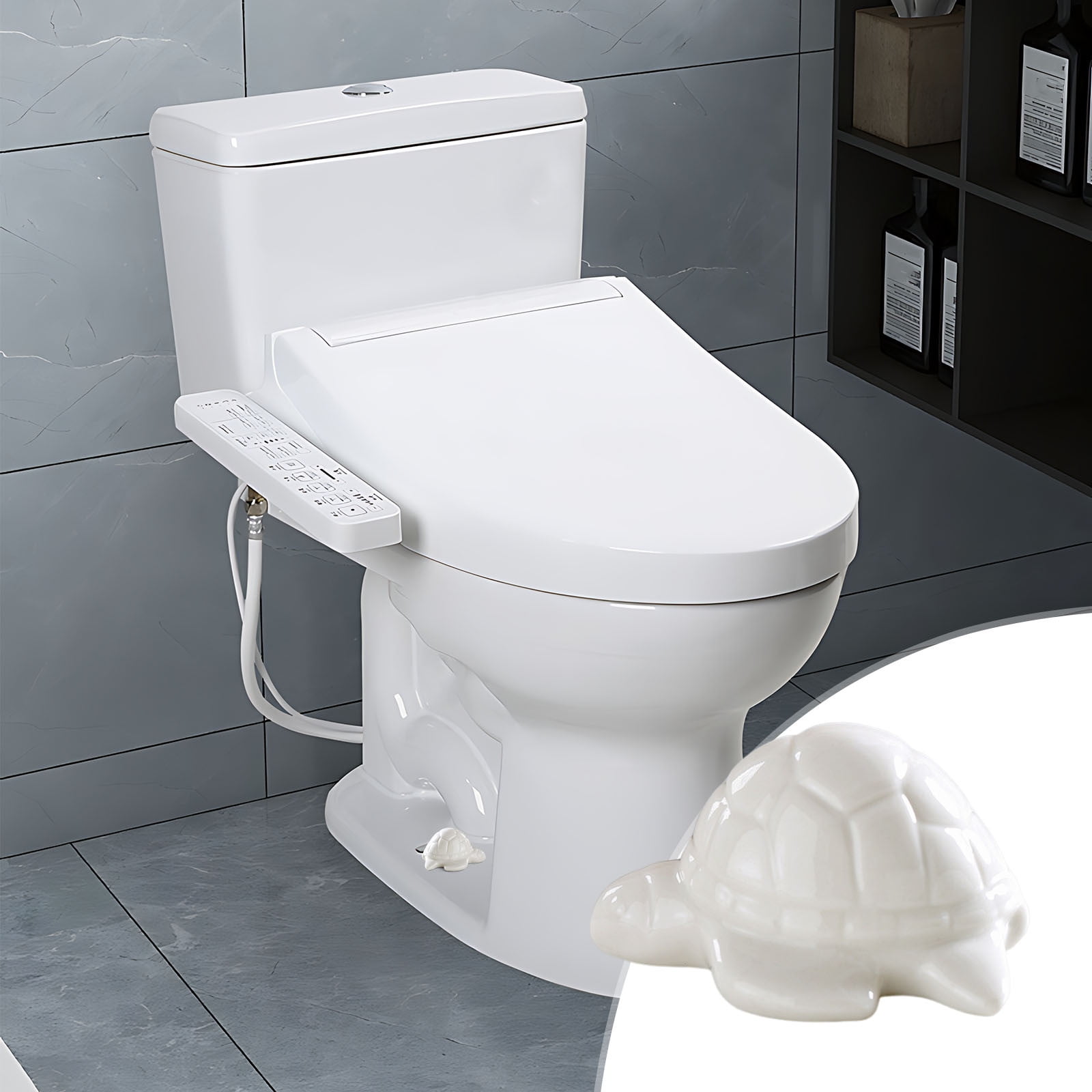 COM1950s Ceramic Toilet Covers Toilet Caps Ceramic Decorative Toilet ...
