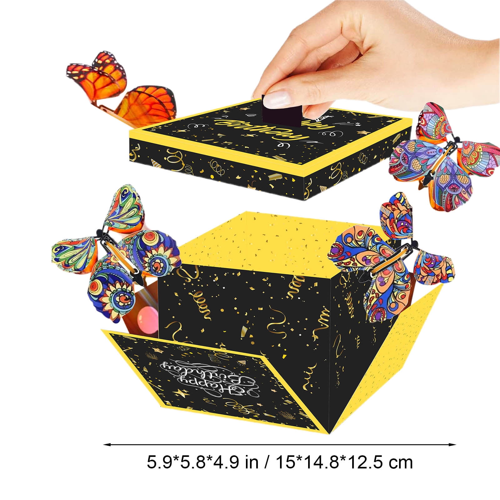 COM1950s Chocolate Gift Box,Explosion Gift Box,Explosion Gift Box ...