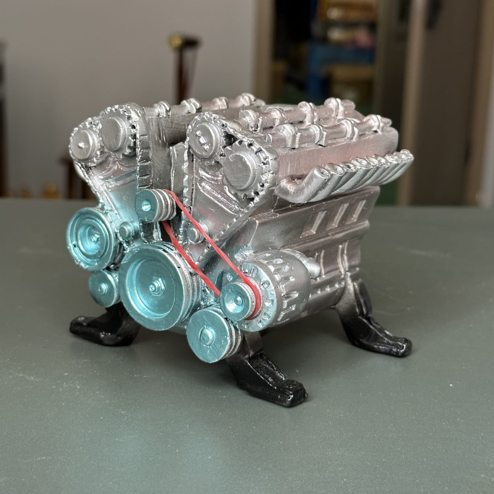 COM1950s Com1950S Model Car Kits,Toys for Kids,Cylinder Full Metal Car ...