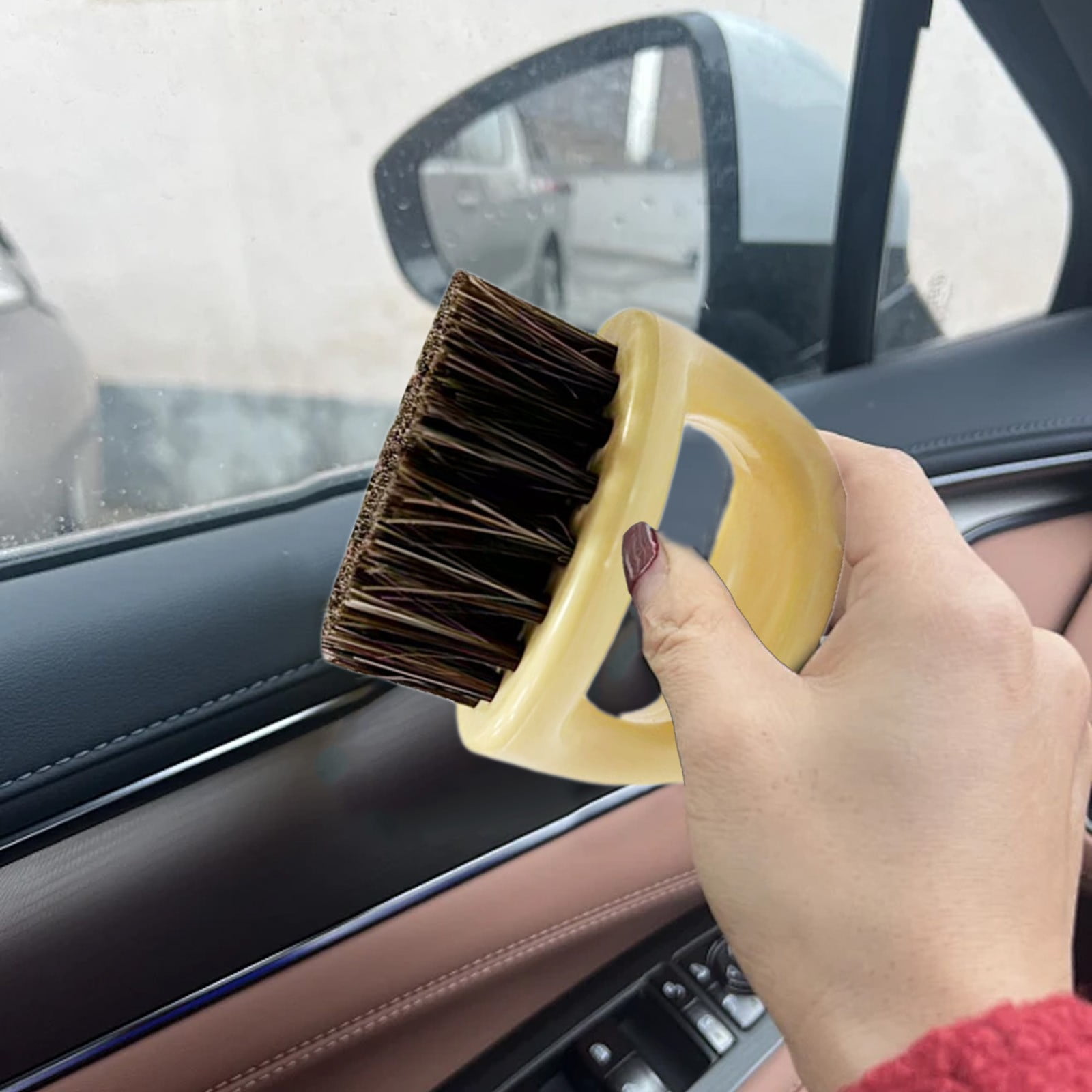 COM1950s Compact Car Vent Cleaning Brush,Interior Detail Cleaner ...