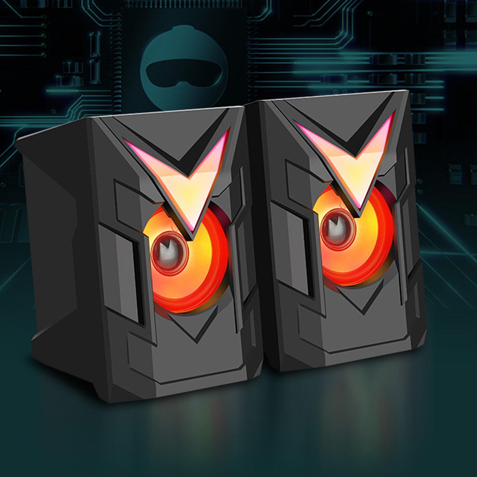 COM1950s Computer Speakers for Desktop with Subwoofer,Enhance Your ...