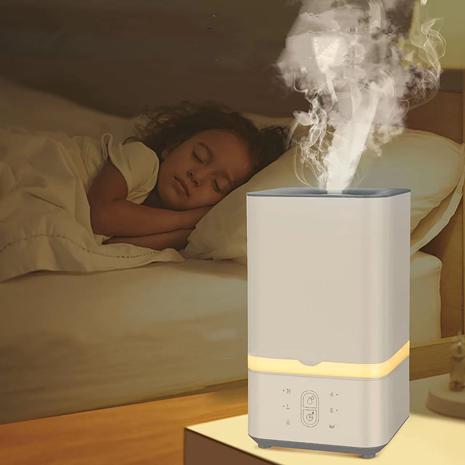 COM1950s Cool Mist Humidifiers for Bedroom Humidifier for Bedroom Cool ...