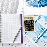 COM1950s Desk Calculator with Solar and Battery Power,High Beauty ...