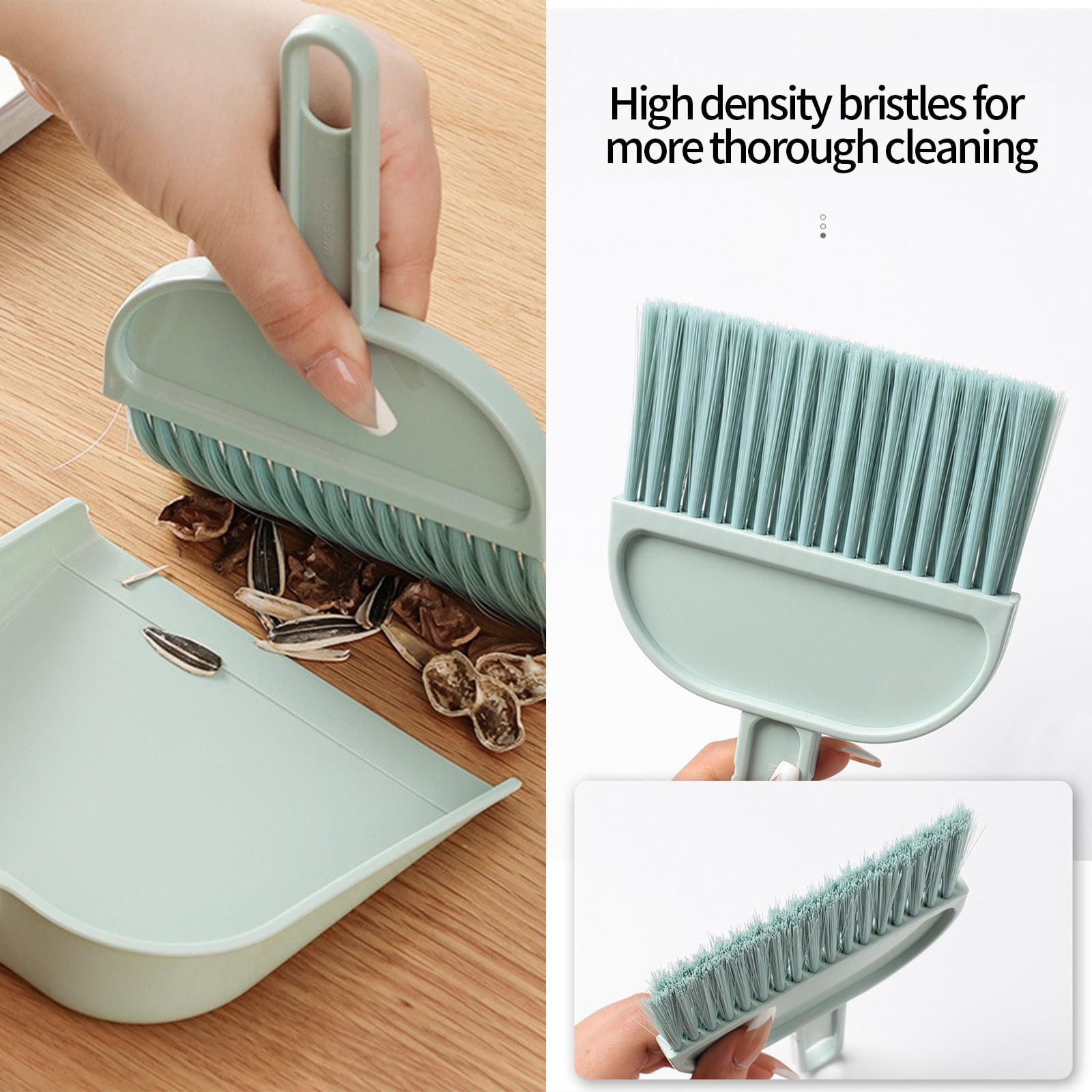 COM1950s Dustpan and Brush Set,Mini Dustpan and Brush Set,Desktop Mini ...