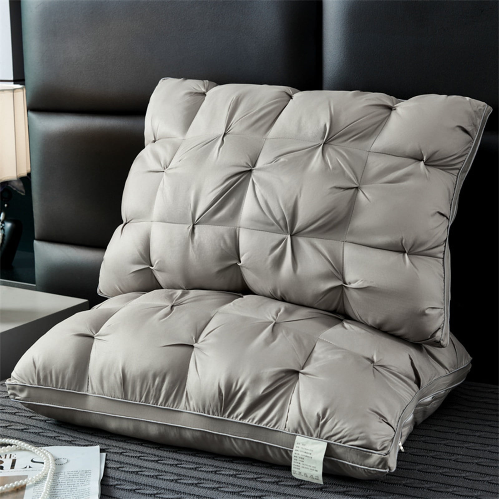 COM1950s Ergonomic Pillow for Neck Support,Hotel Quality Cooling Pillow ...